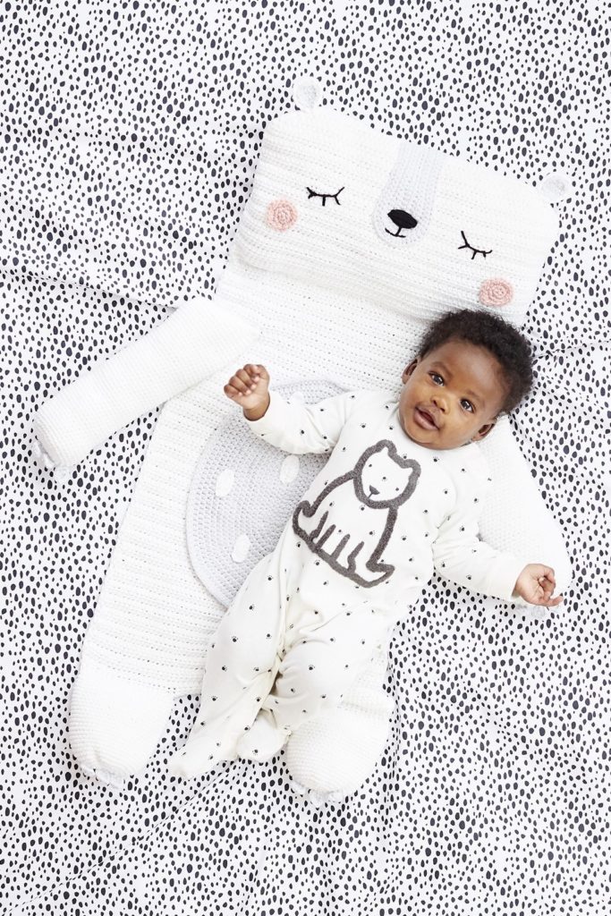 Polar Bear Baby Mat - FREE pattern - Nana's Favorites